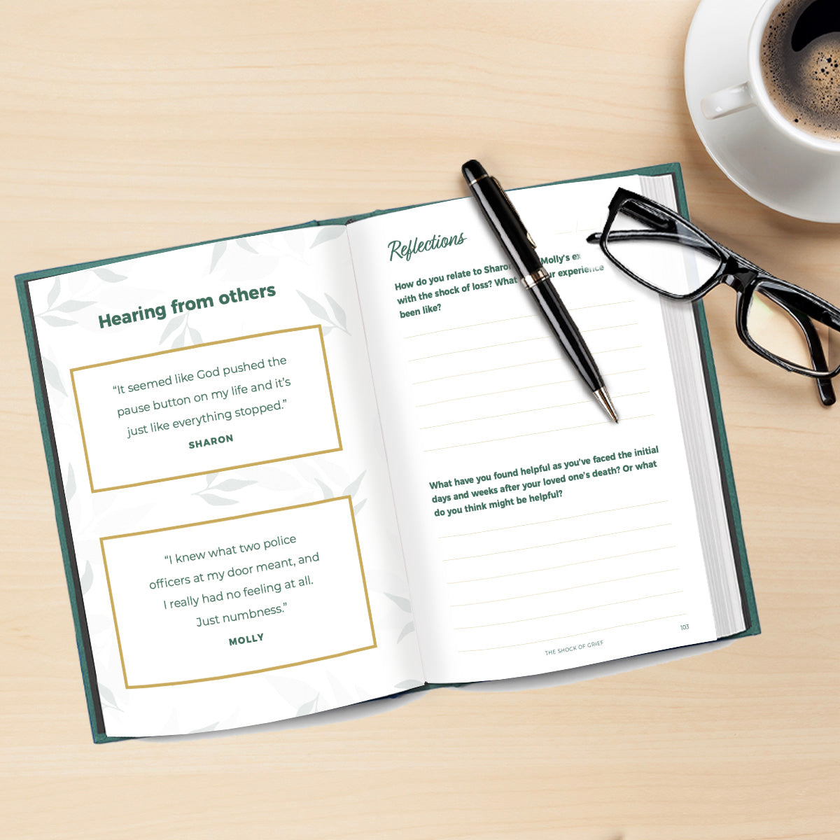 Reflections: A Guided Journal by GriefShare (2-Pack) – Church Initiative